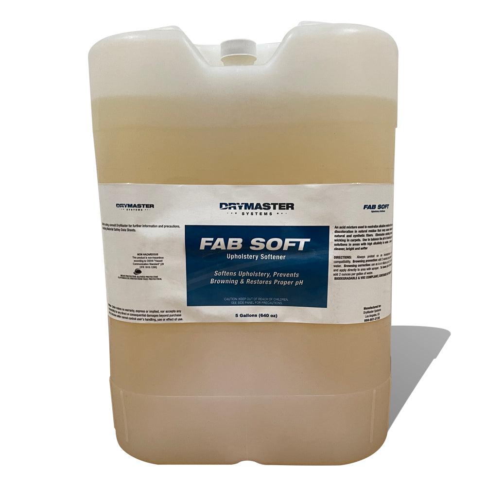 Fab-Soft Carpet & Fabric Softener - DryMaster Systems
